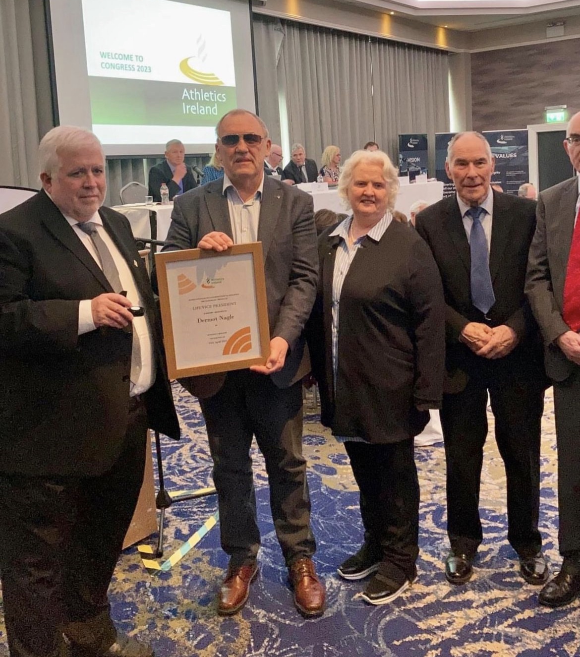 Dermot Elected Life Vice President – Celtic DCH