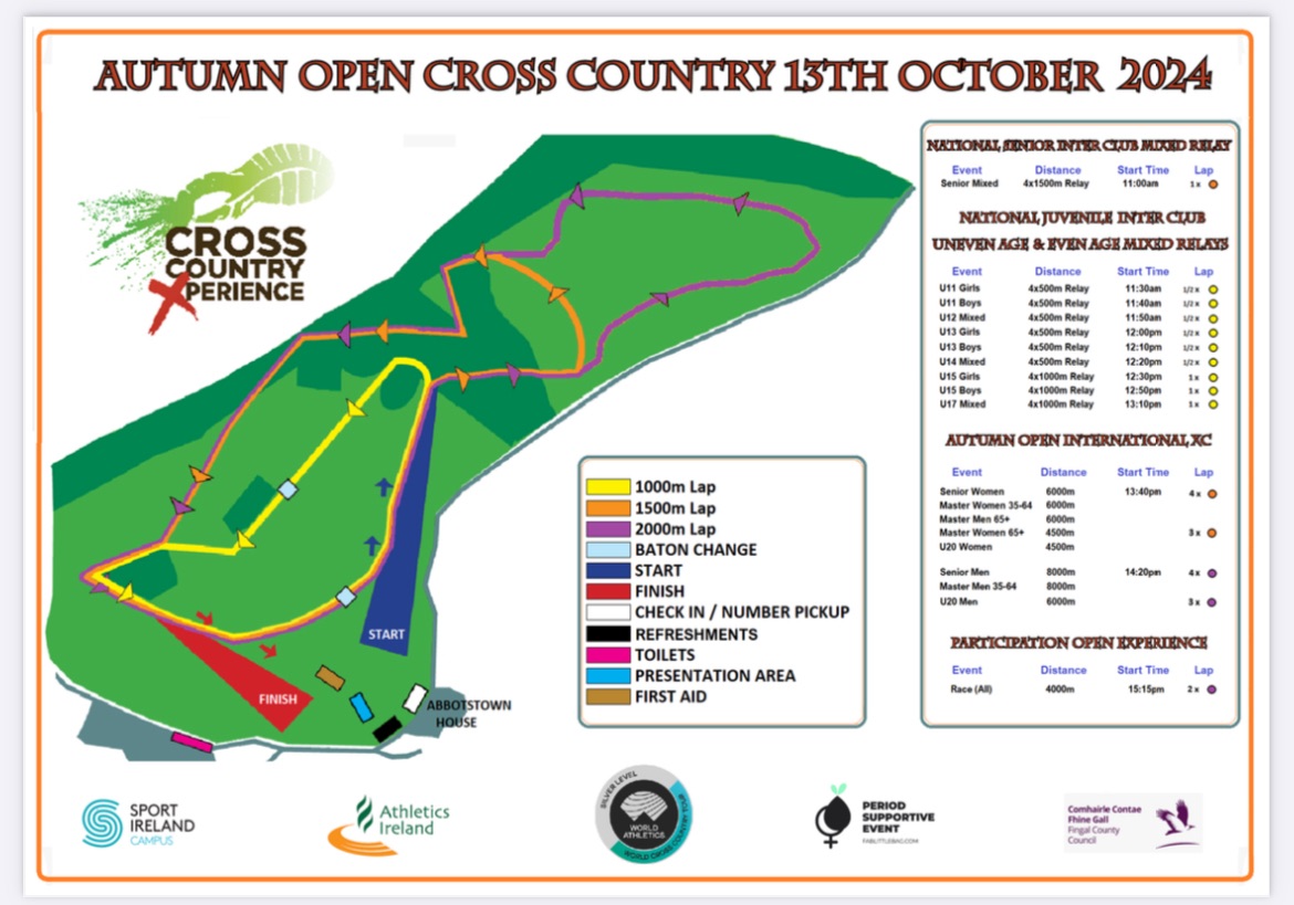 Autumn Open 2024 Details – Celtic DCH